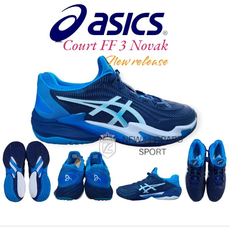 Jual Sepatu Asics Court FF 3 Novak / Sepatu Tenis Navy White | Shopee ...