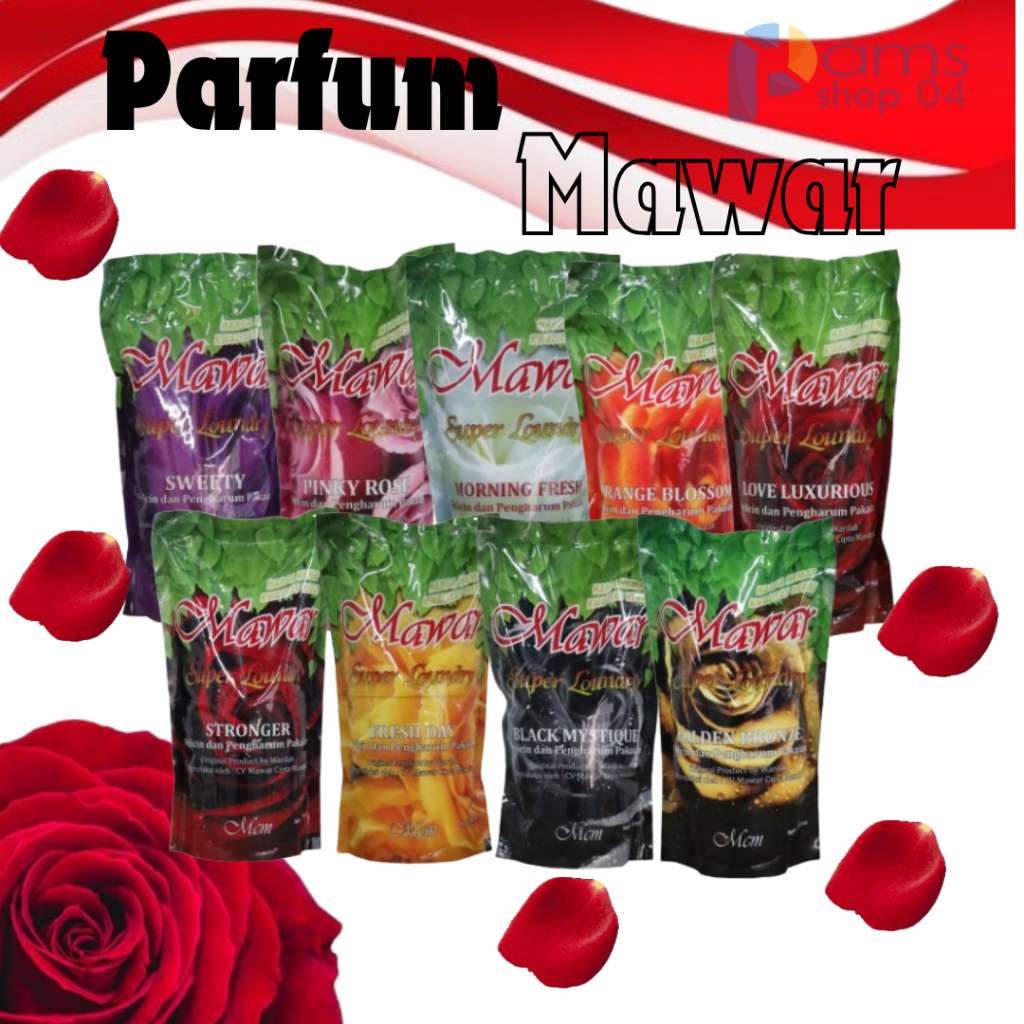 Jual Parfum Atau Pewangi Laundry Mawar Pakaian Baju Celana Kemeja ...