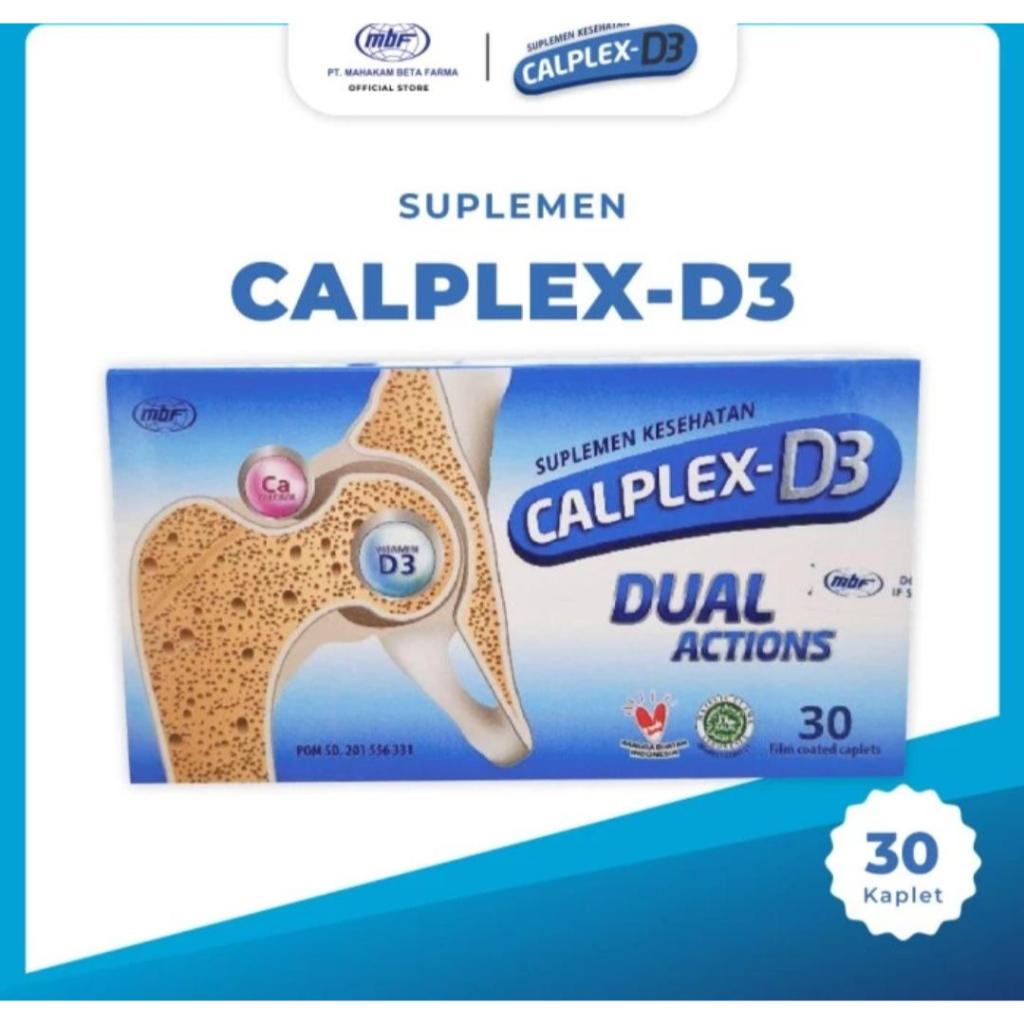 Jual Vitamin Calplex D3 Calsium Box 30 Tablet / Vitamin & Suplemen ...