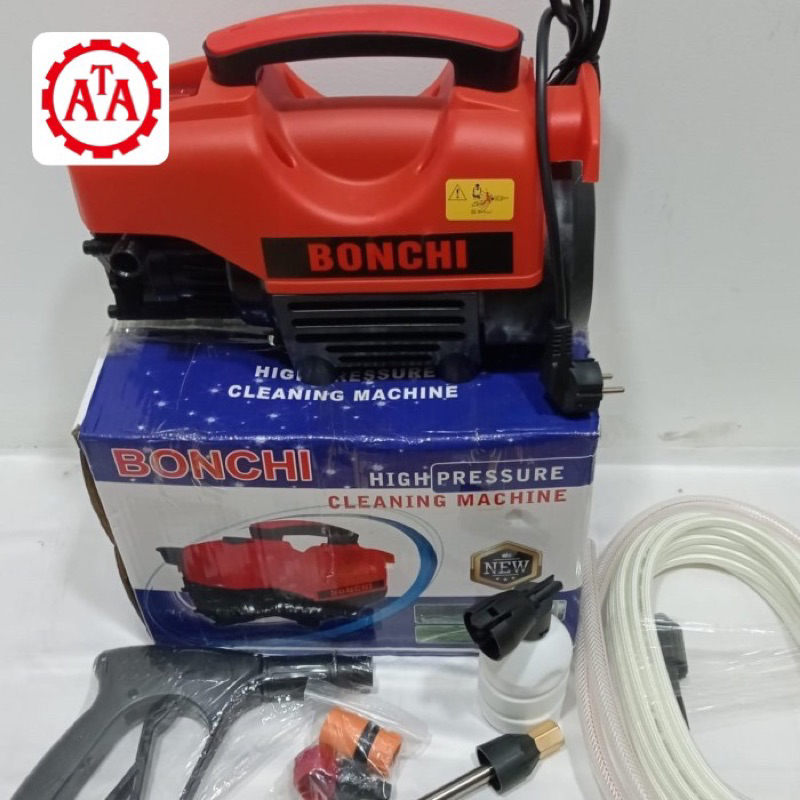 Jual MESIN CUCI MOBIL PORTABLE / MERK BONCHI HIGH PRESSURE CLEANING ...