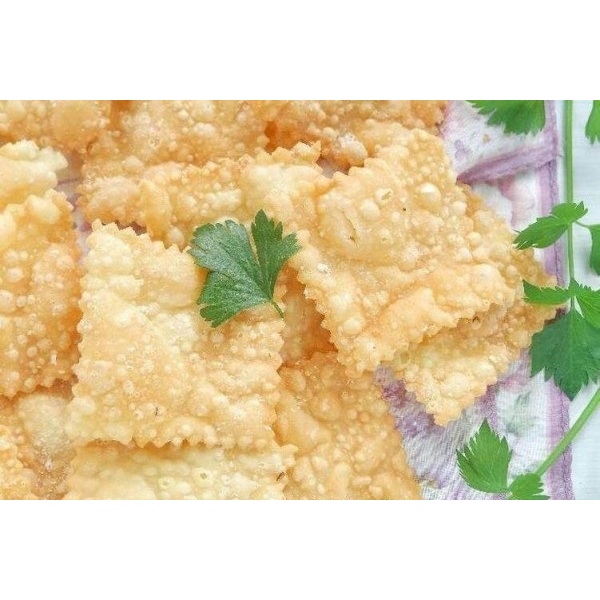 Jual 1 Kg Pangsit Goreng Krispi Snack Camilan Cemilan Jajanan COD ...