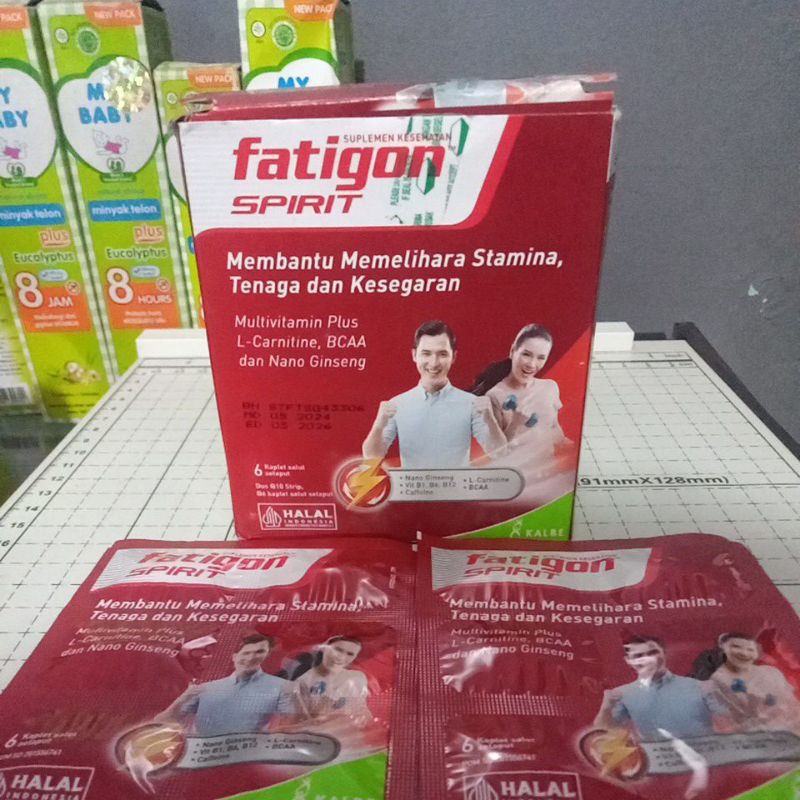 Jual Fatigon Spirit /1Strip Baca Deskripsi | Shopee Indonesia