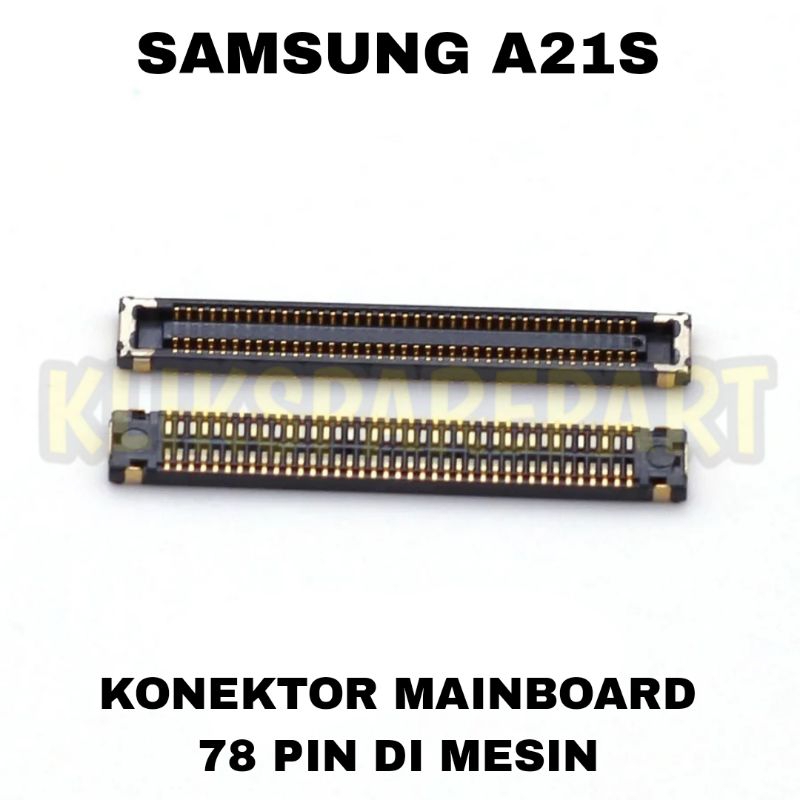 Jual Konektor Mainboard Samsung A21S Soket Main Board Lcd FPC 78 Pin ...