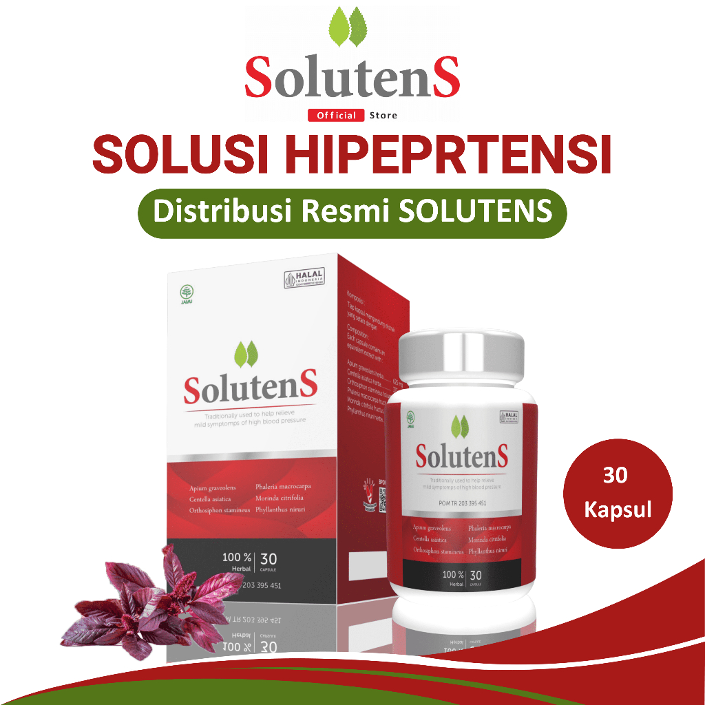 Jual SolutenS Ekstrak Daun Orthosiphon Stamineus Folium Isi 30 Kapsul ...