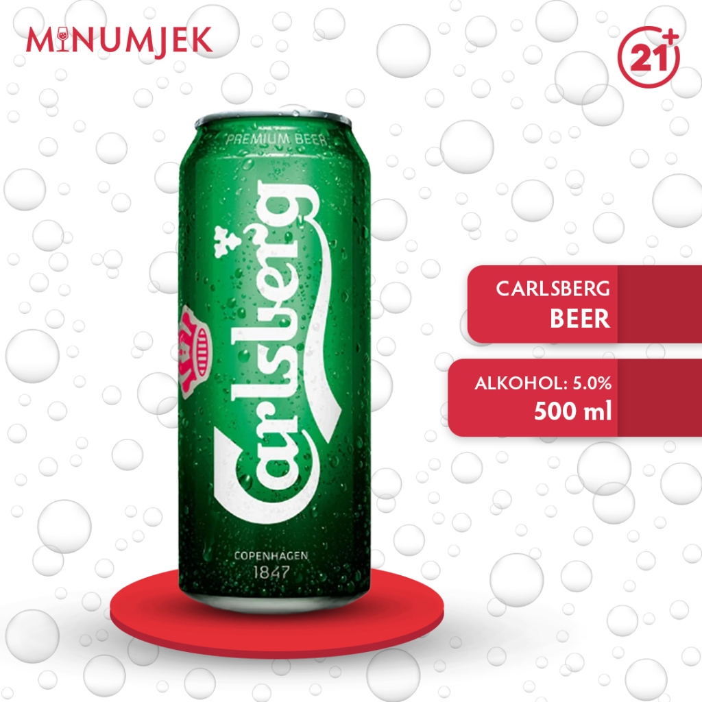 Jual Bir Carlsberg Can Kaleng Satuan [500ml] | Shopee Indonesia