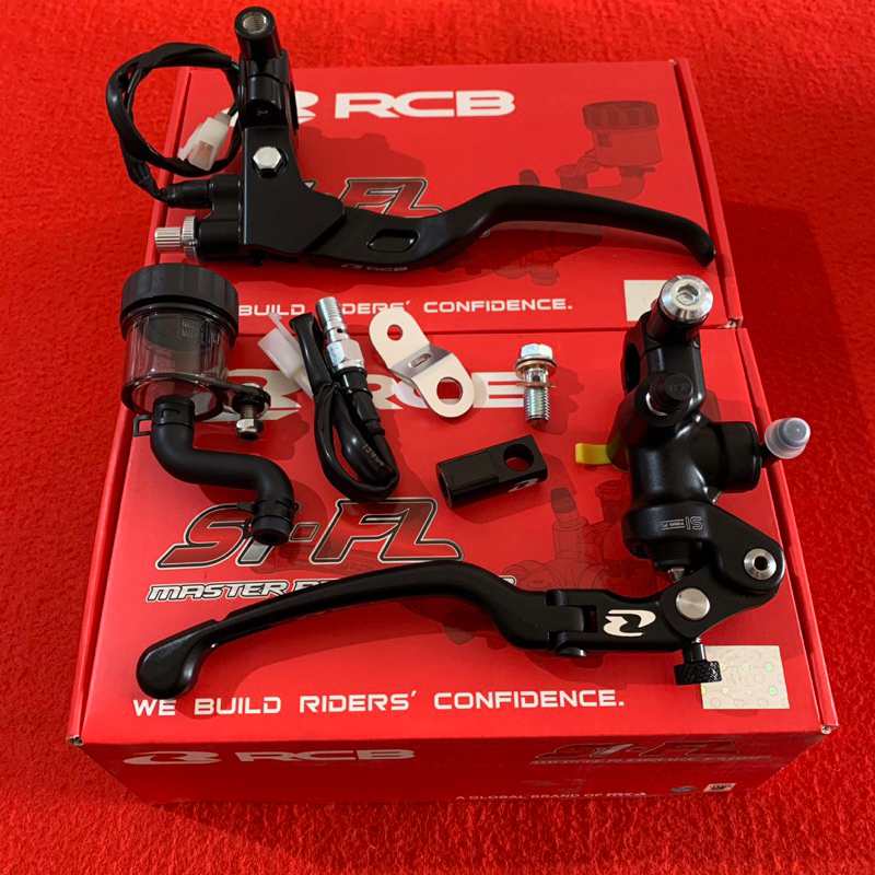Jual Master Rem RCB RACING BOY Set S1 FACELIFT 14mm & Handle Kiri ...
