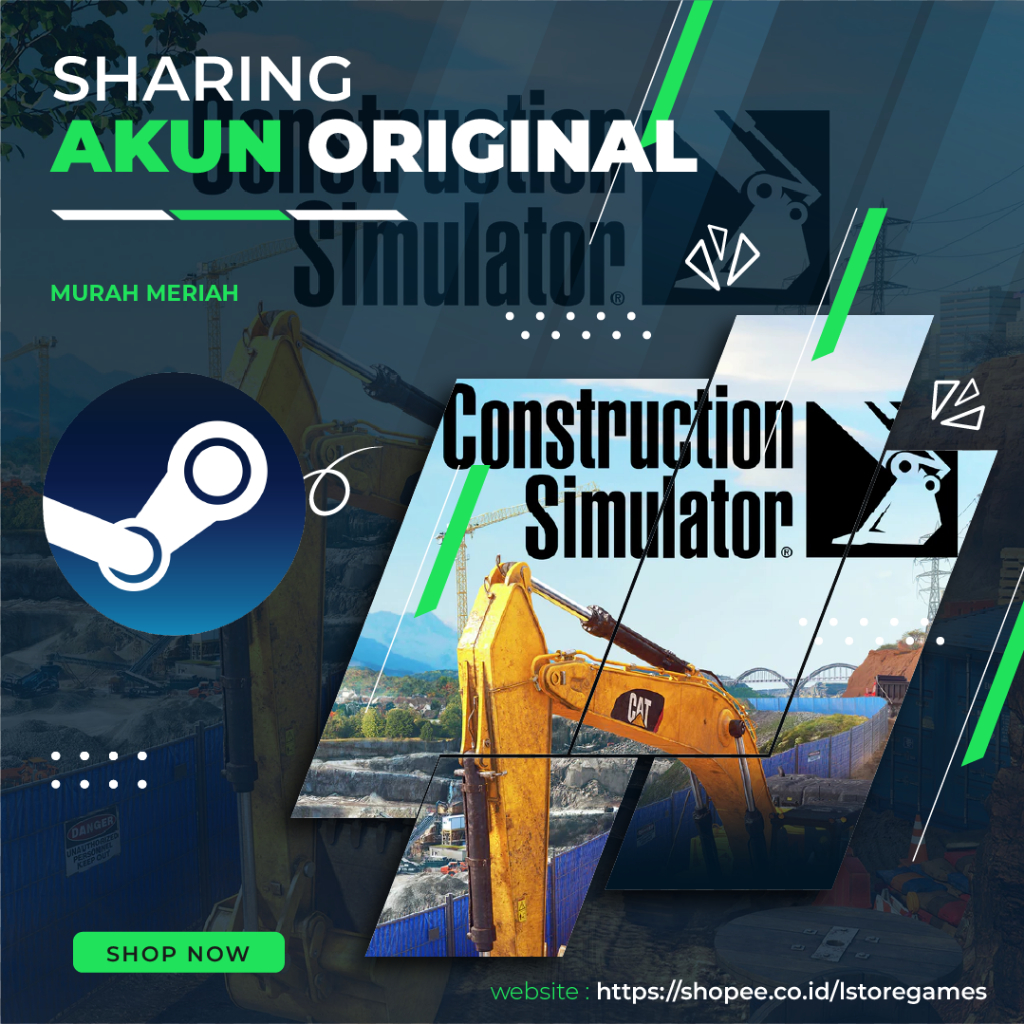 Jual Construction Simulator 2022 PC Sharing Original Offline | Shopee ...