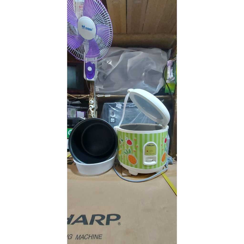 Jual Rice Coocker Penanak Nasi Magicom Miyako MCM 528 1,8 Liter Motif ...