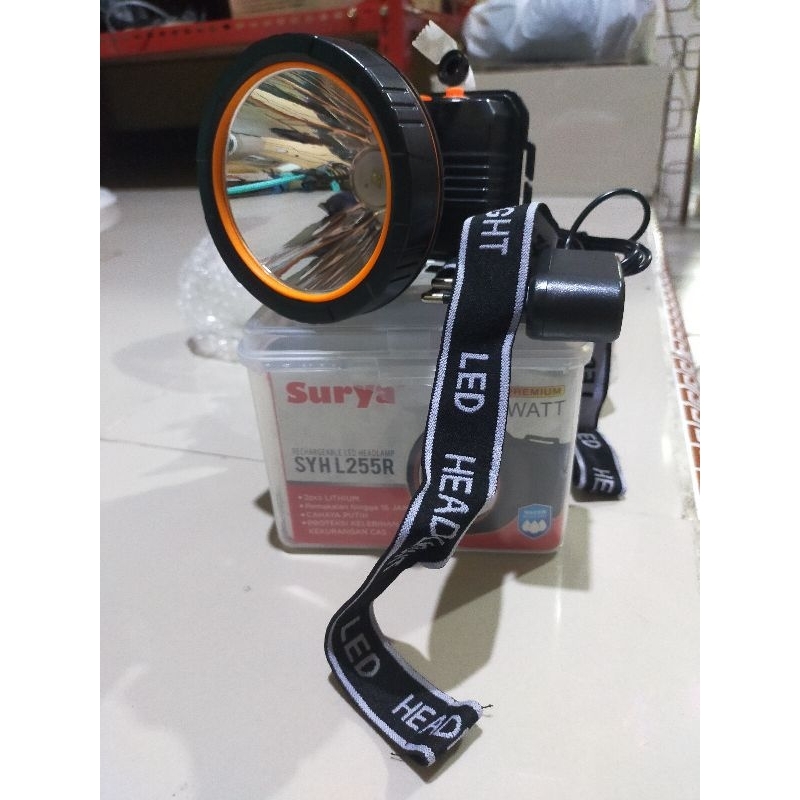 Jual SENTER KEPALA SURYA 25 WATT SYH L255R | CAHAYA PUTIH (WATERPROOF ...