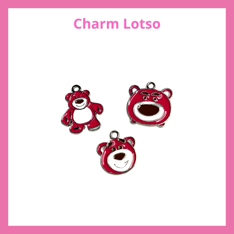 Jual Charm Lotso 3 Pcs / Charm Lionting Gelang Lotso / Charm Aksesoris ...