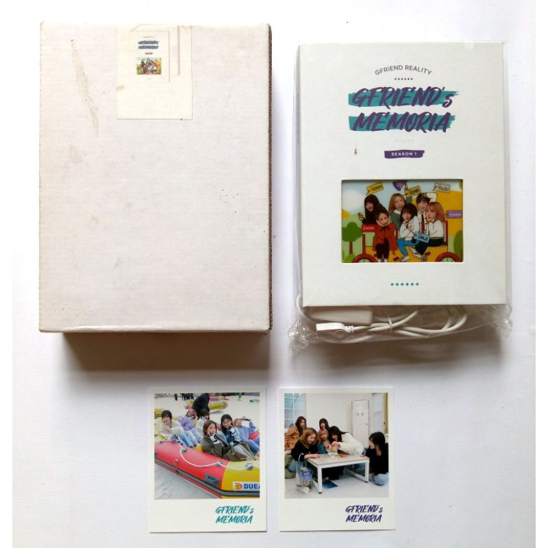 Jual Official Merchandise Gfriend Memoria Book Lamp + Polaroid set ...