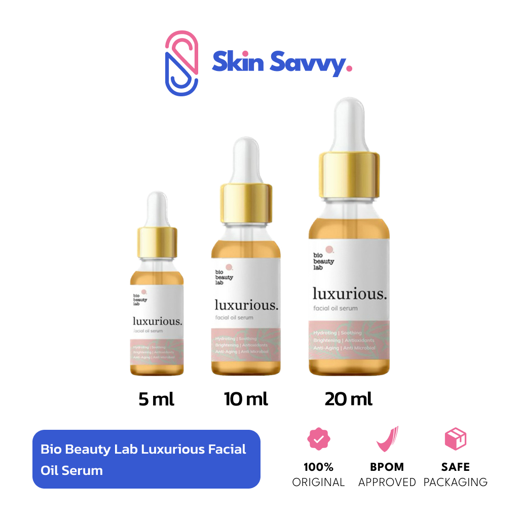 Jual BIO BEAUTY LAB Facial Oil Serum Luxurious 5ml 10ml 20ml | Shopee ...