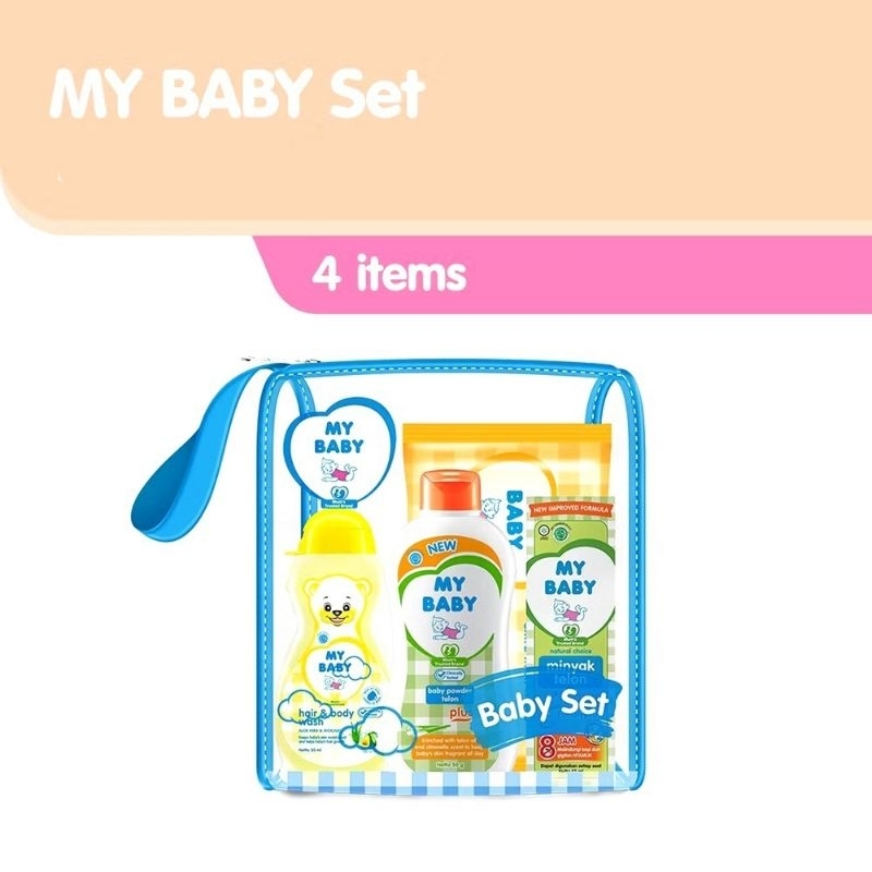 Jual My Baby Gift Set - Paket Perlengkapan Bayi - 4 Items | Shopee ...