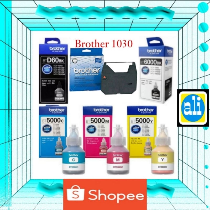 Jual TINTA BROTHER BtD60bk / Bt6000 / Bt5000 /PITA MESIN TIK KETIK ...
