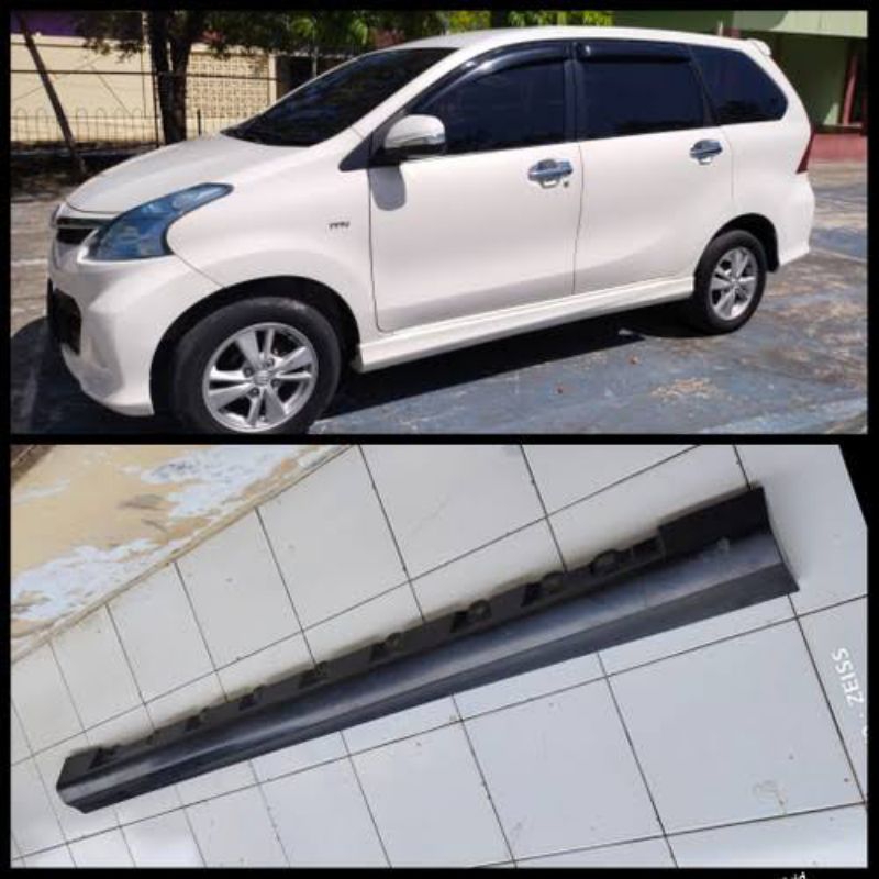 Jual bodykit side skirt Toyota Avanza Veloz 2012 2013 2014 2015 -2019 ...