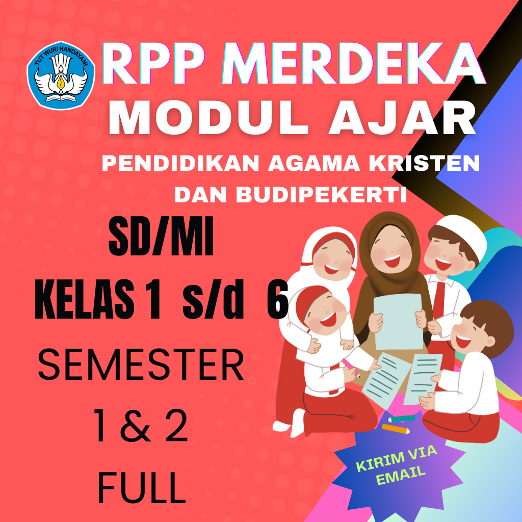 Jual Modul Ajar Pendidikan Agama Kristen SD Kelas 1-6 Kurikulum Merdeka | Shopee Indonesia