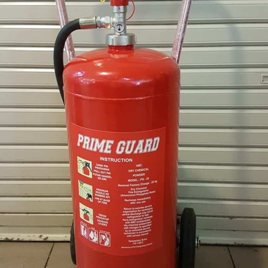 Jual APAR PRIME GUARD ABC 25KG TROLLEY POWDER PEMADAM DRY | Shopee Indonesia