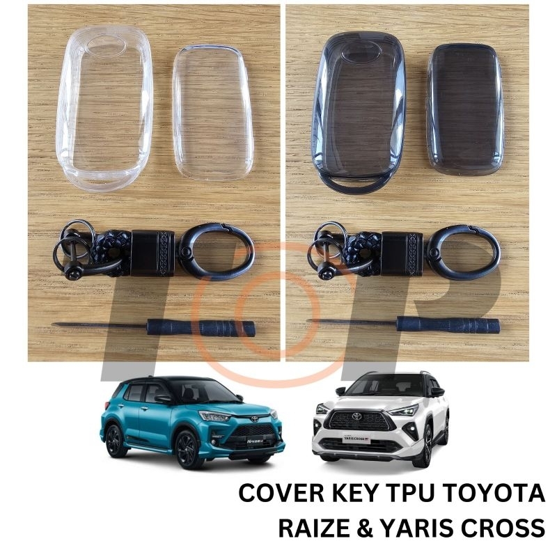 Jual COVER KEY TPU TOYOTA RAIZE YARIS CROSS DAIHATSU ROCKY CAR SOFT ...