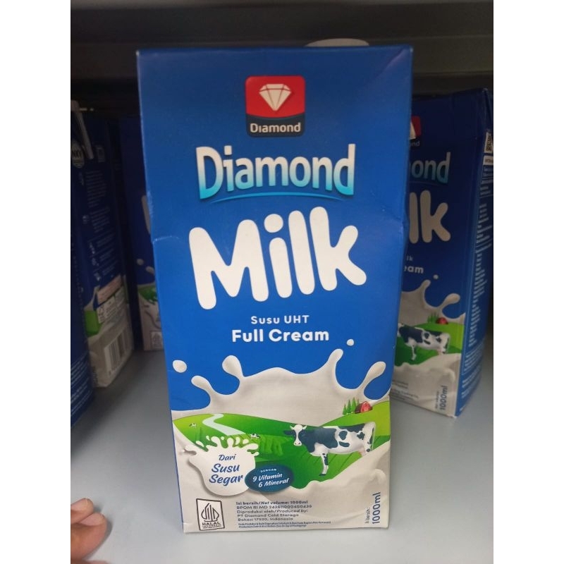 Jual Diamond Milk Susu UHT 1 Liter | Shopee Indonesia