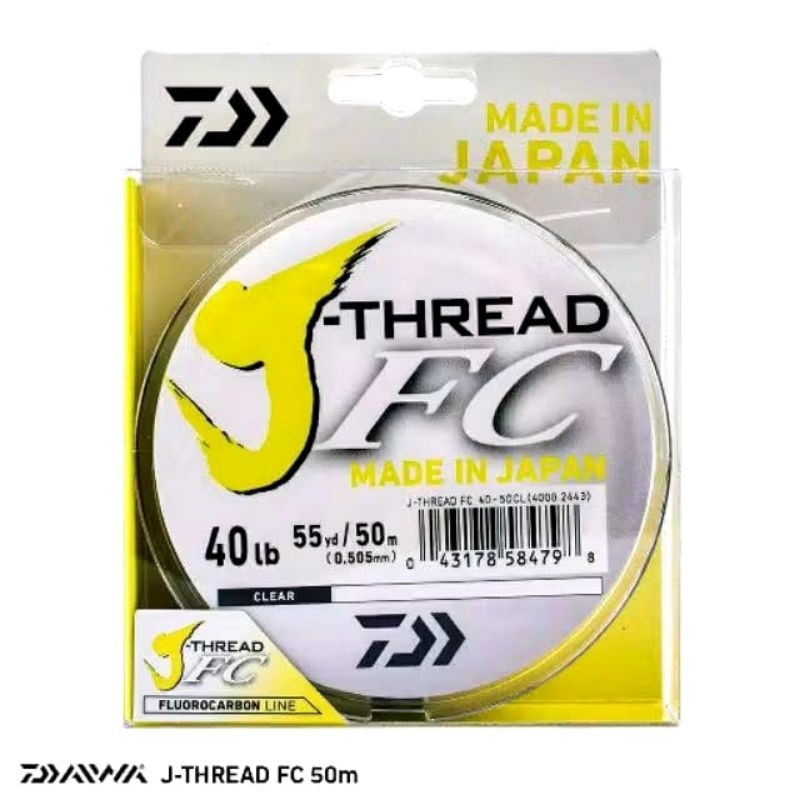 Jual Senar Leader Daiwa J-THREAD FC | FLUROCARBON | Made in Japan ...