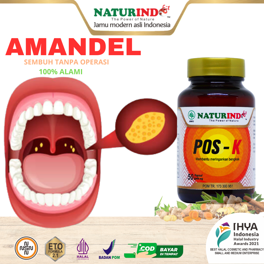 Jual Obat Amandel Anak Dewasa Radang Amandel Bengkak Sakit Tenggorokan Pos K | Shopee Indonesia