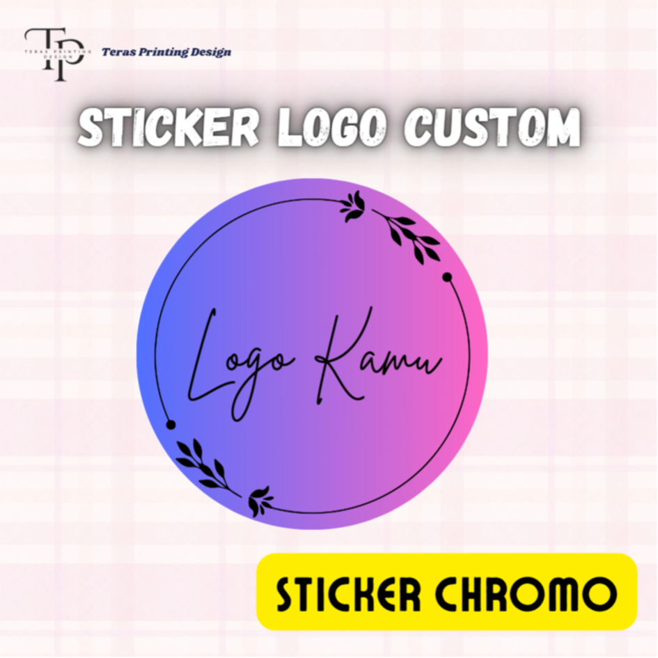 Jual CETAK STIKER LOGO / LABEL BULAT / STICKER CUSTOM (CHROMO) | Shopee ...