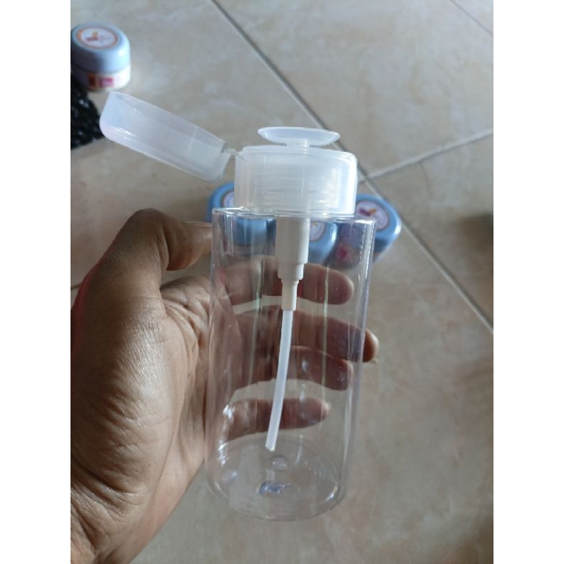 Jual BOTOL POMPA THINNER besar BOTOL THINNER POMPA PUMP BOTTLE 300ml ...