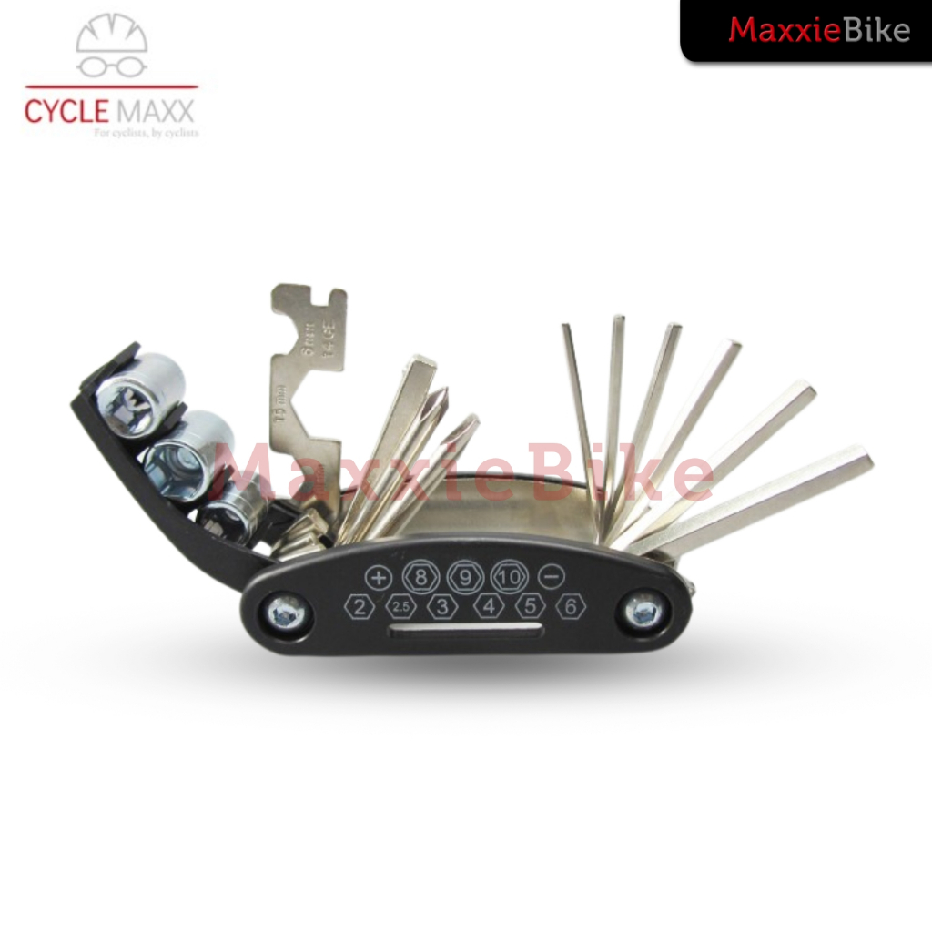 Jual CYCLEMAXX GJ029 Kunci Sepeda 16in1 Bike Tool Kit Toolset Portable ...