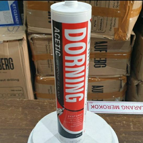 Jual Silicone Sealant Kaca Hitam / Putih Lem Botol Silikon Silen ...