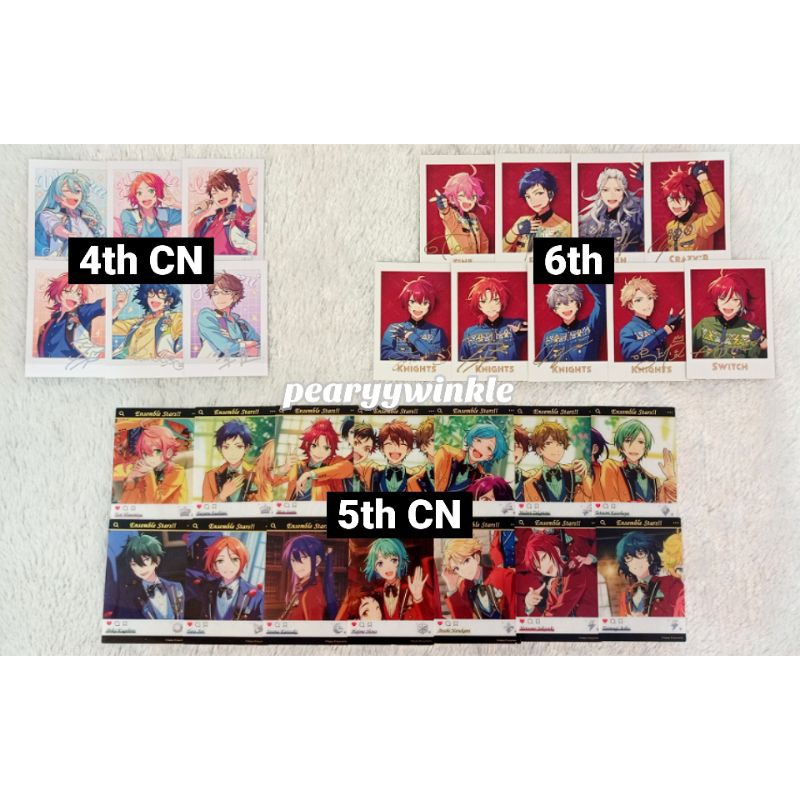 Jual SALE! Ensemble Stars CN 4th 5th 6th 7th 8th Anniversary P.A Shots ...
