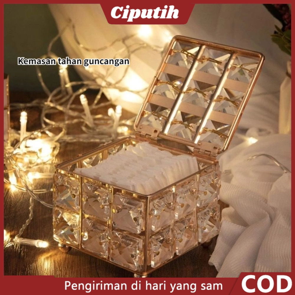 Jual Box tempat perhiasan crystal jewlry accesoris serbaguna /Kotak ...