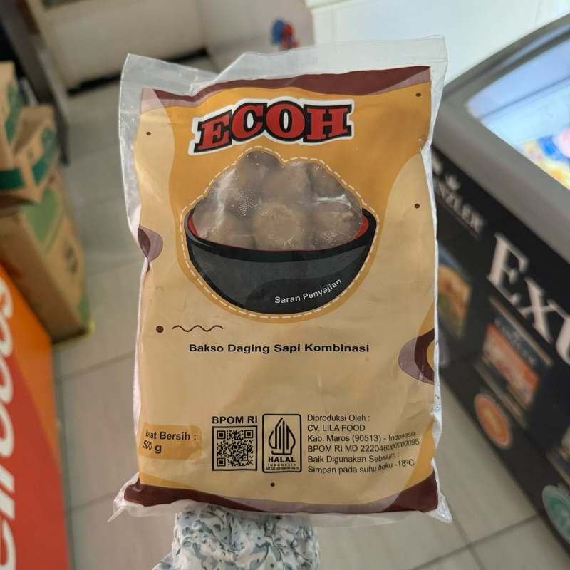 Jual Bakso Sapi Ecoh Lilafood 500gr | Shopee Indonesia