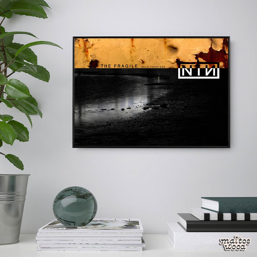 Jual Poster Nine Inch Nails + Frame (Landscape) | Shopee Indonesia