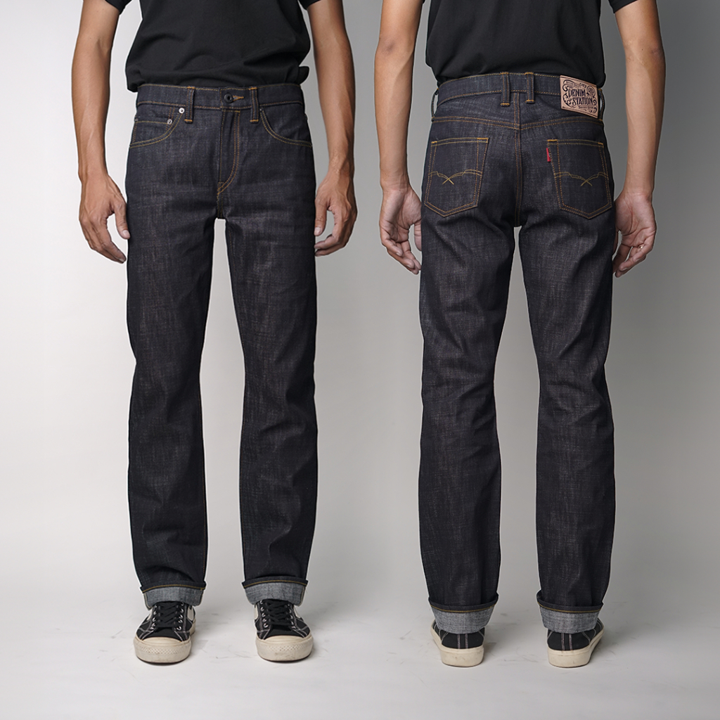 Jual The Denim Station- DRAKSA 13oz Cross Slub Denim (Ready Stock ...