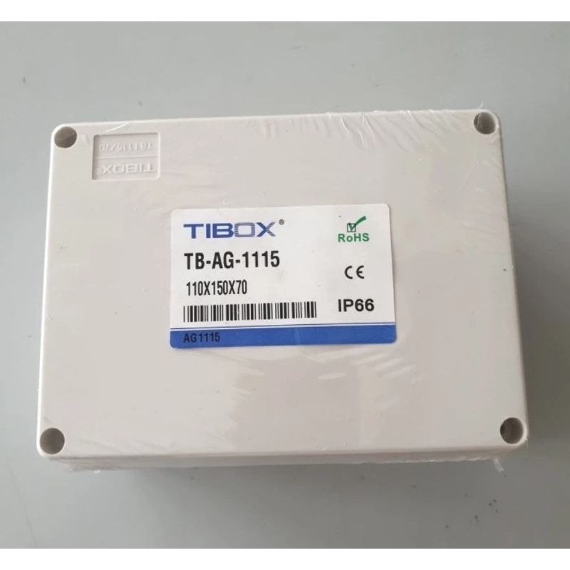 Jual Junction Box Panel PVC Tibox TB-AG-1115 110x150x70 IP66 110 x 150 ...