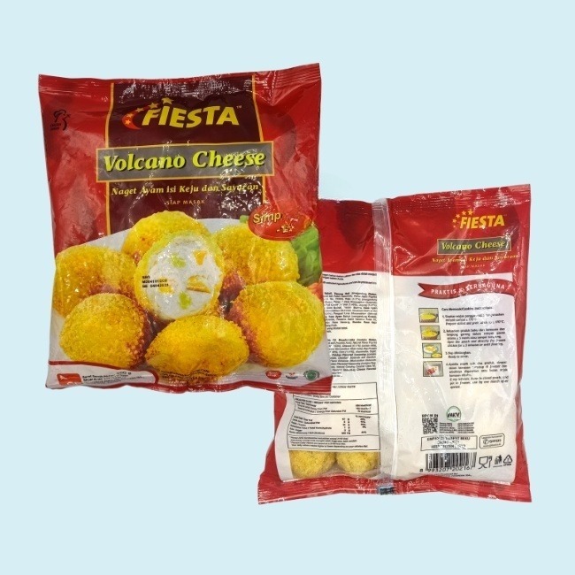 Jual Fiesta Volcano Cheese 500gr (Nugget Ayam Isi Keju Sayuran ...