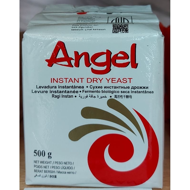Jual Ragi instant Roti Kue Angel Instant Dry yeast 500 gr | Shopee ...