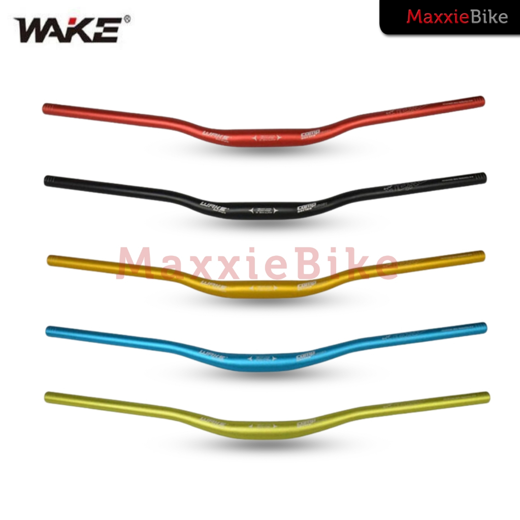 Jual Wake Rise Handlebar Stang Sepeda 31.8 x 720 mm OS Oversize Rise 30mm Outdoor Setang MTB ...