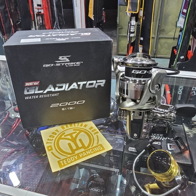 Jual Reel Versus Go-Strike New Gladiator 2000SW | Shopee Indonesia