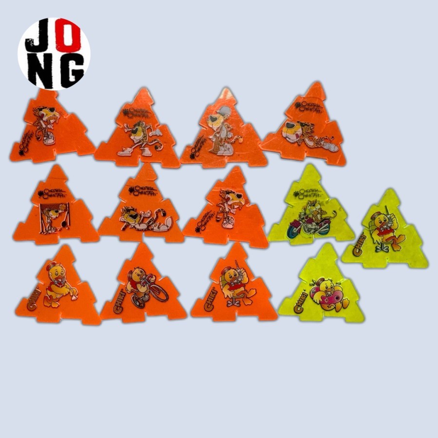 Jual Puzzle Triangle Chiki Cheetos Vintage / Tazos Tajos Tasos | Shopee ...