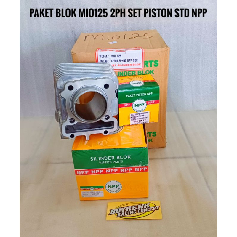 Jual BLOK BORING SEHER SET MIO M3 MIO 125 MIO Z 2PH SET PISTON STD NPP-BOYRENK | Shopee Indonesia