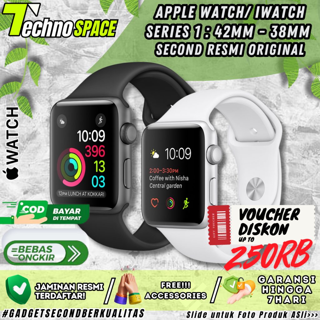 Jual Apple Watch | iWatch Series 1 42mm | 38mm Second Original fullset ...