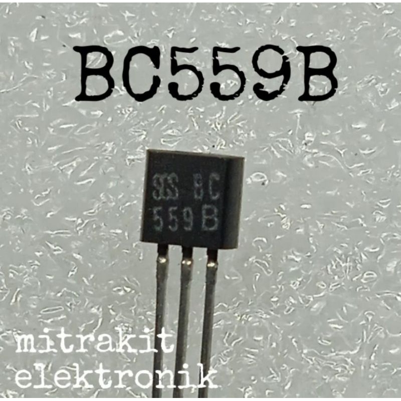 Jual Transistor BC559 bc559 BC 5590 PNP Low current low noise | Shopee ...