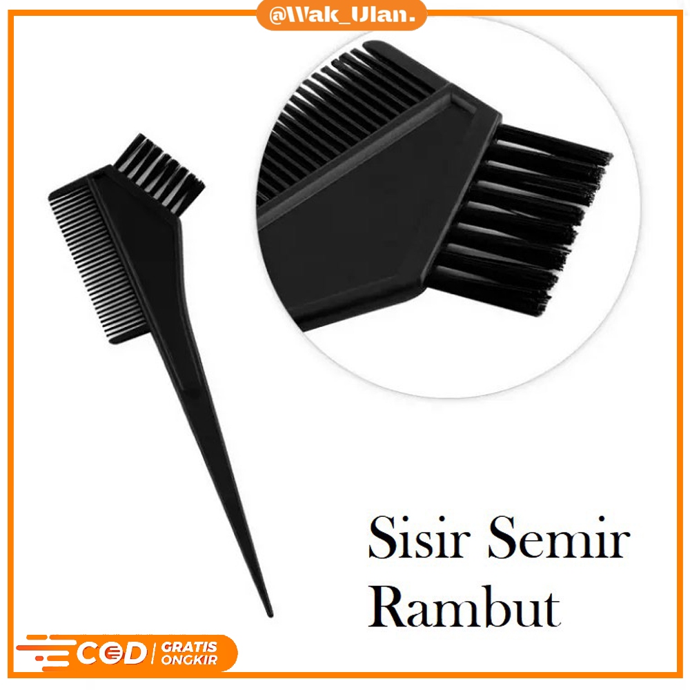 Jual Sisir Semir Rambut / Hair Comb for coloring / Hair comb color ...