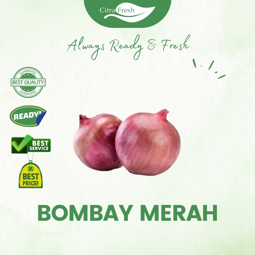 Jual CITRA FRESH Bombay Merah 1 Kg - Selalu Ready dan Fresh | Shopee ...