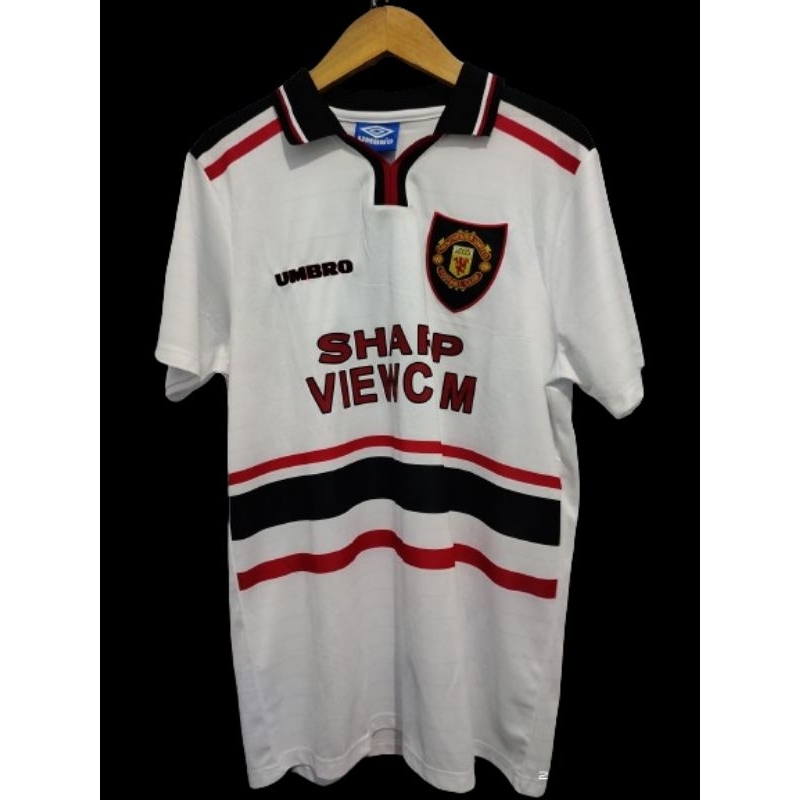 Jual JERSEY GO MU UMBRO SHARP VIEWCAM PUTIH by Luna Jersey | Shopee ...