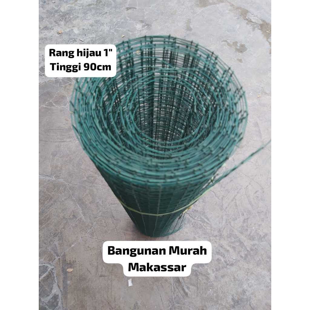 Jual Kawat Loket PVC Rol 1/2',3/4" dan 1" Inch / Kawat Ayakan / Kawat ...