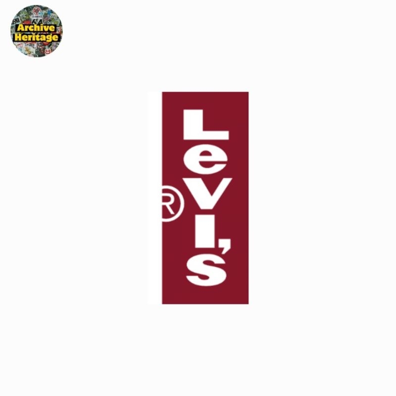 Jual sticker Levis strauss denim jeans logo brand stiker | Shopee Indonesia