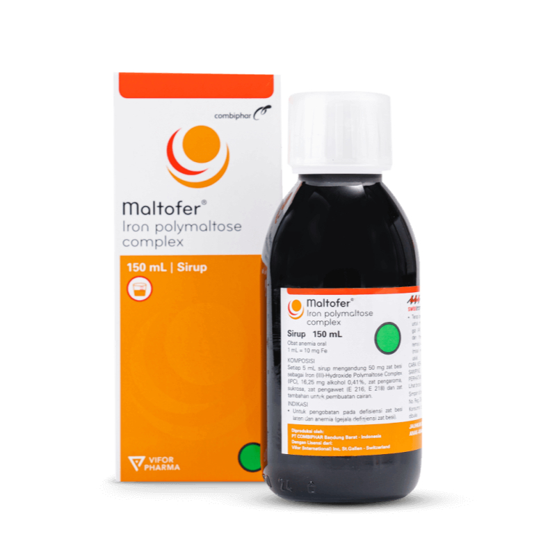 Jual Maltofer Sirup 150ml Combiphar / Obat Anemia / Vitamin Zat Besi ...
