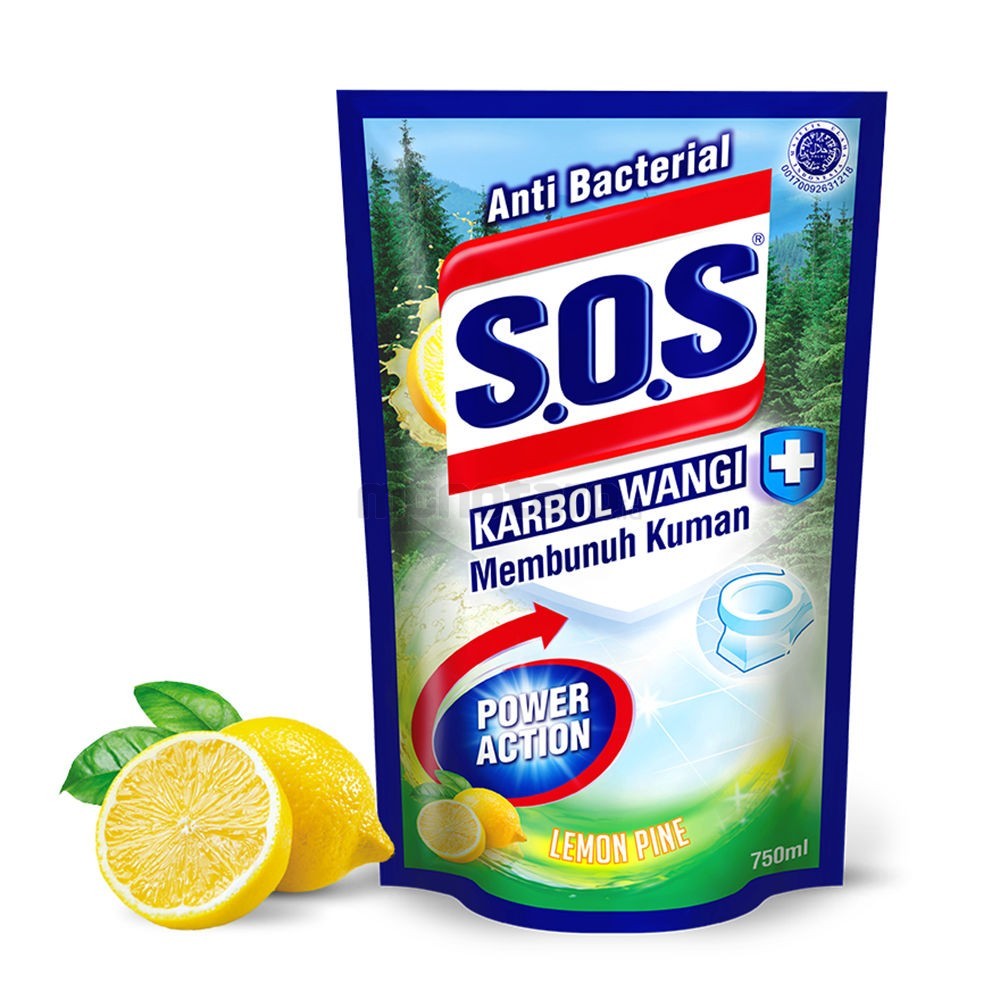 Jual sos karbol wangi lemon pine | Shopee Indonesia